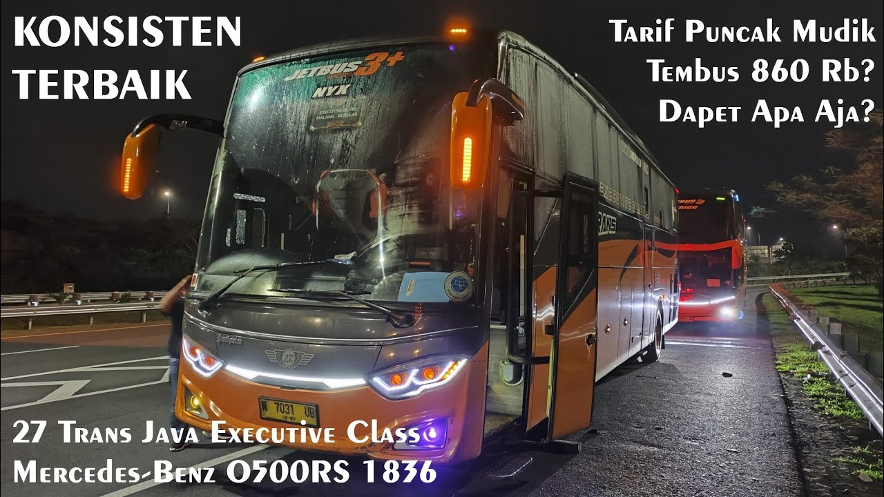 Mau Mudik Naik Bus Ini? Nyaman dan Anti Laper! 27 Trans Executive Class ...