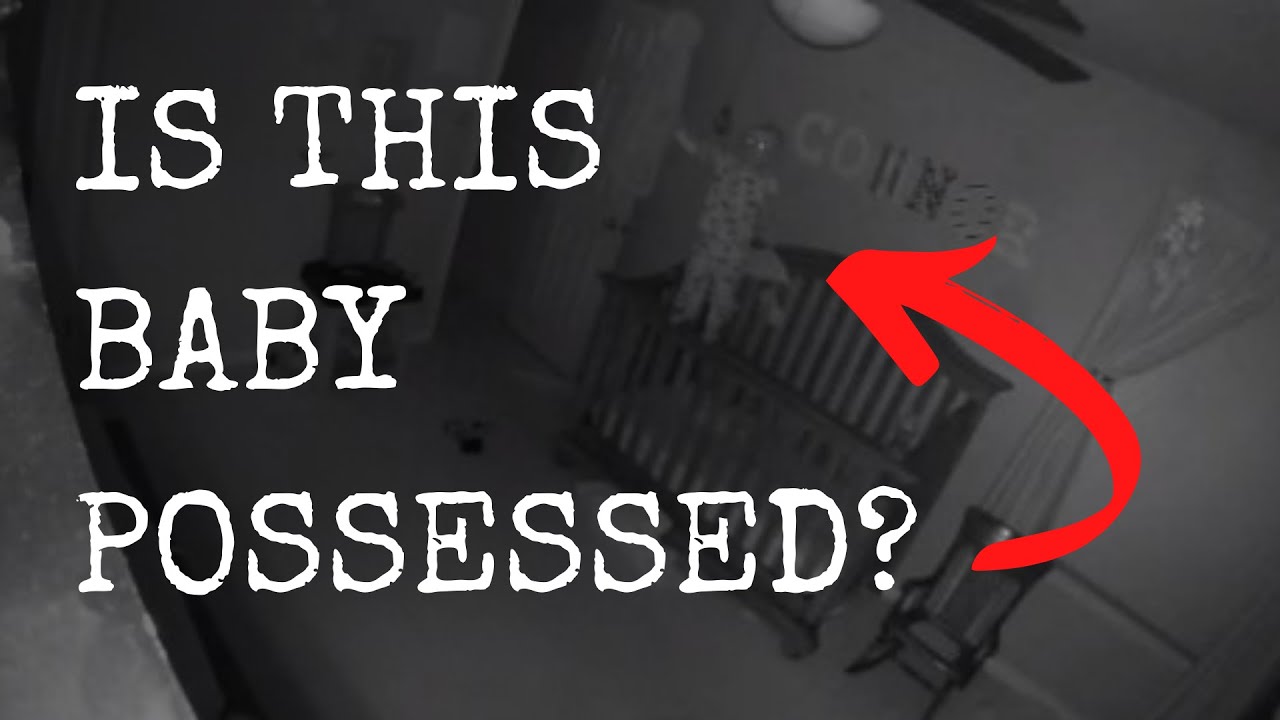 Possessed Baby Eerily Balances on Crib - YouTube