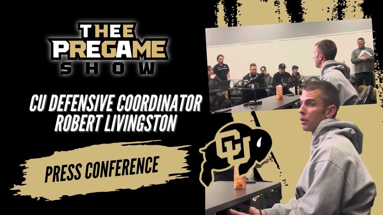 Press Conference - Colorado Defensive Coordinator Robert Livingston ...