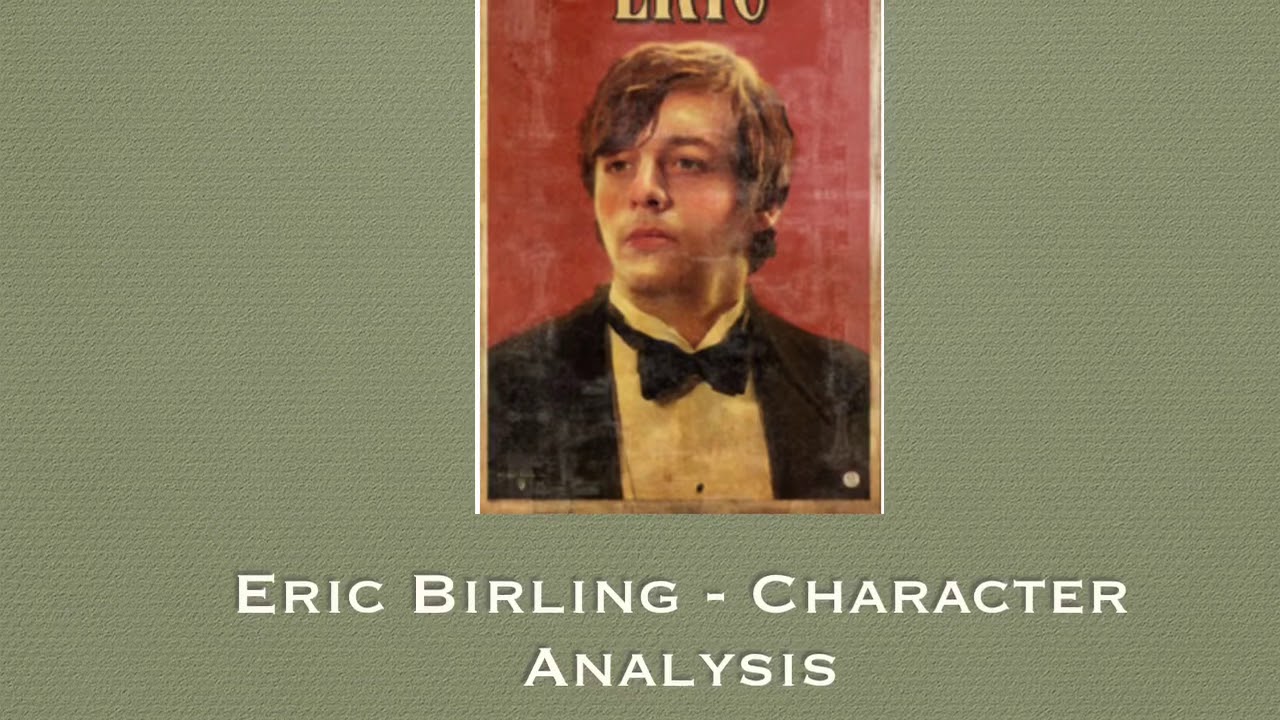 Eric Birling - Character Analysis - YouTube