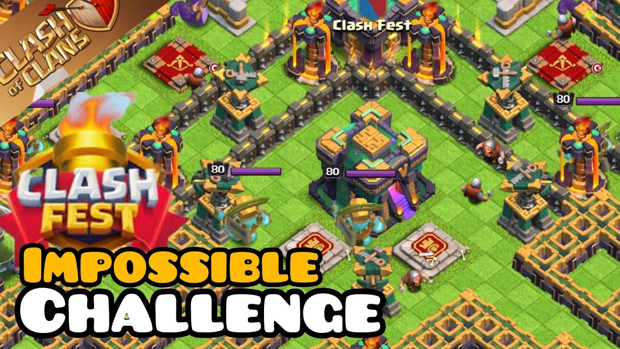 Clash of Clans, The Impossible Challenge 🔥, How to complete COC event ...