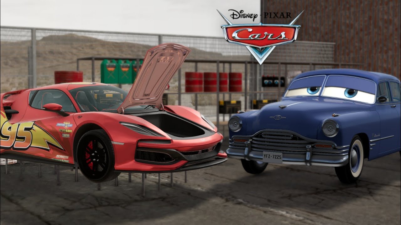 Community Service | Cars Deleted Scene Remake | Lightning McQueen's ...