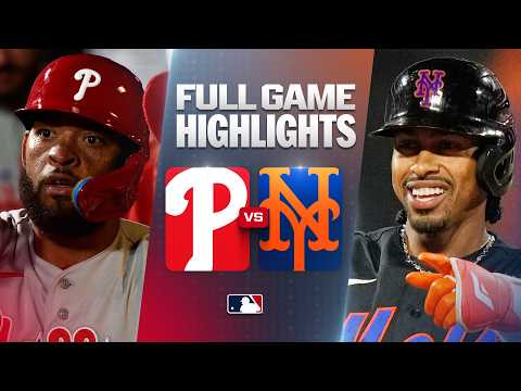 PHILLIES vs. METS: Official Full Game Highlights (September 18) | 2026 MLB Season