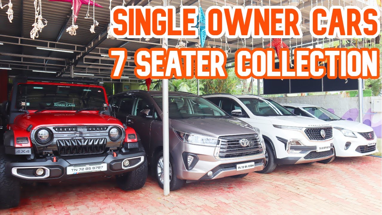 Single Owner Cars | 7 Seater Car Collection | #car | #usedcars # ...