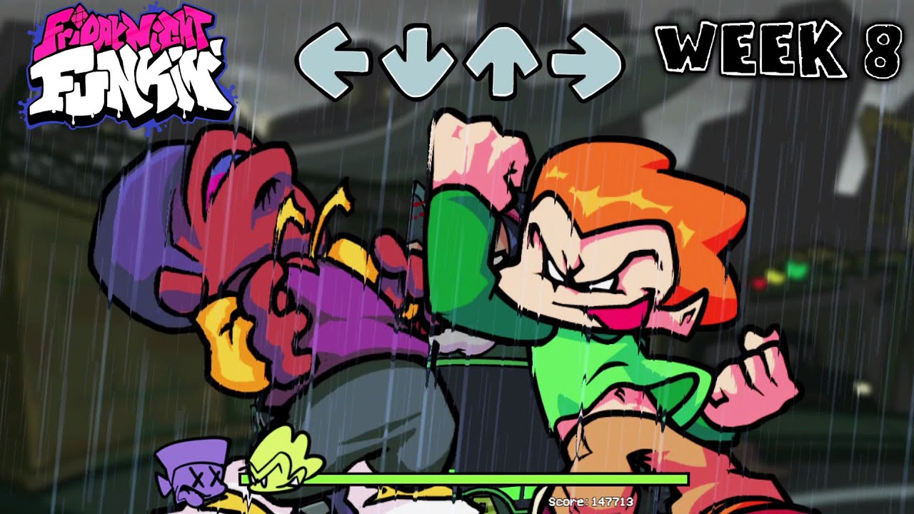 Friday Night Funkin' NEW WEEK 8 - WeekEnd 1 Full Walkthrough - YouTube