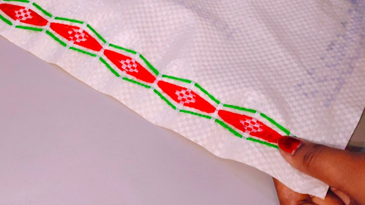 बोरी वाले बेना की डिजाइन | bori per bena ki design | bori ke bena ki ...