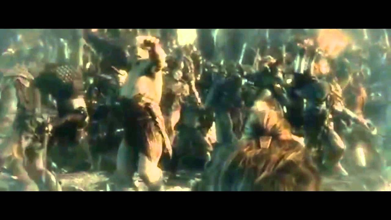 The Battle of Azanulbizar- Full Scene (With Thrain) - YouTube