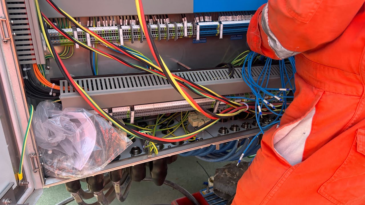 Inspection and testing for DCS cables #meggertest #insulation # ...