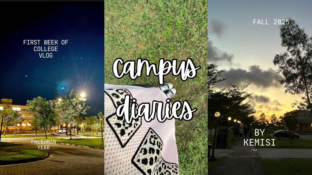 Campus Diaries: Season One, Episode One | First Week of College Vlog ...