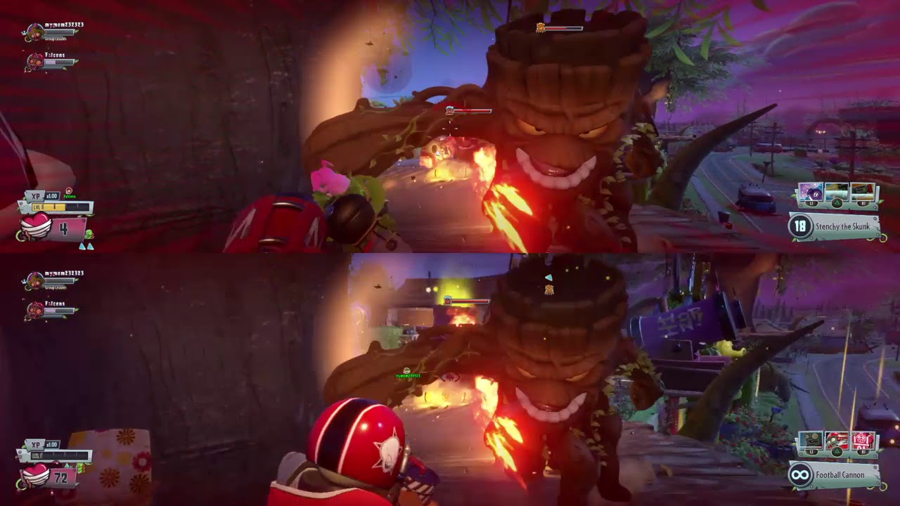 Plants vs Zombies GW2 zombie break in - YouTube