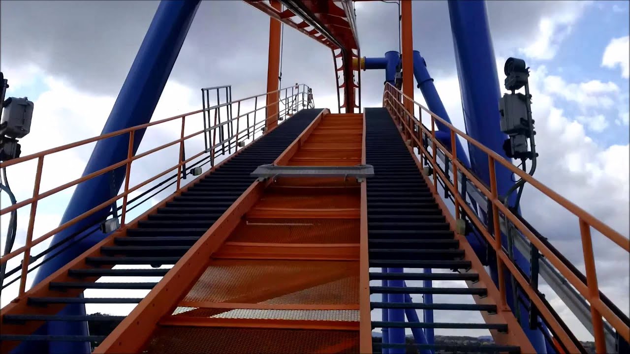 Dorney Park: Talon / On Ride Front Row POV / October 18, 2014 1080P ...