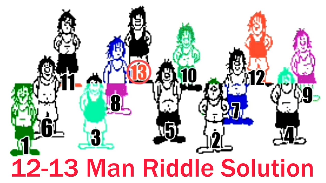 Extra Man Puzzle This Is How It Works 12 13 Man Riddle Solution YouTube extra-man-puzzle-this-is-how-it-works-12-13-man-riddle-solution-youtube