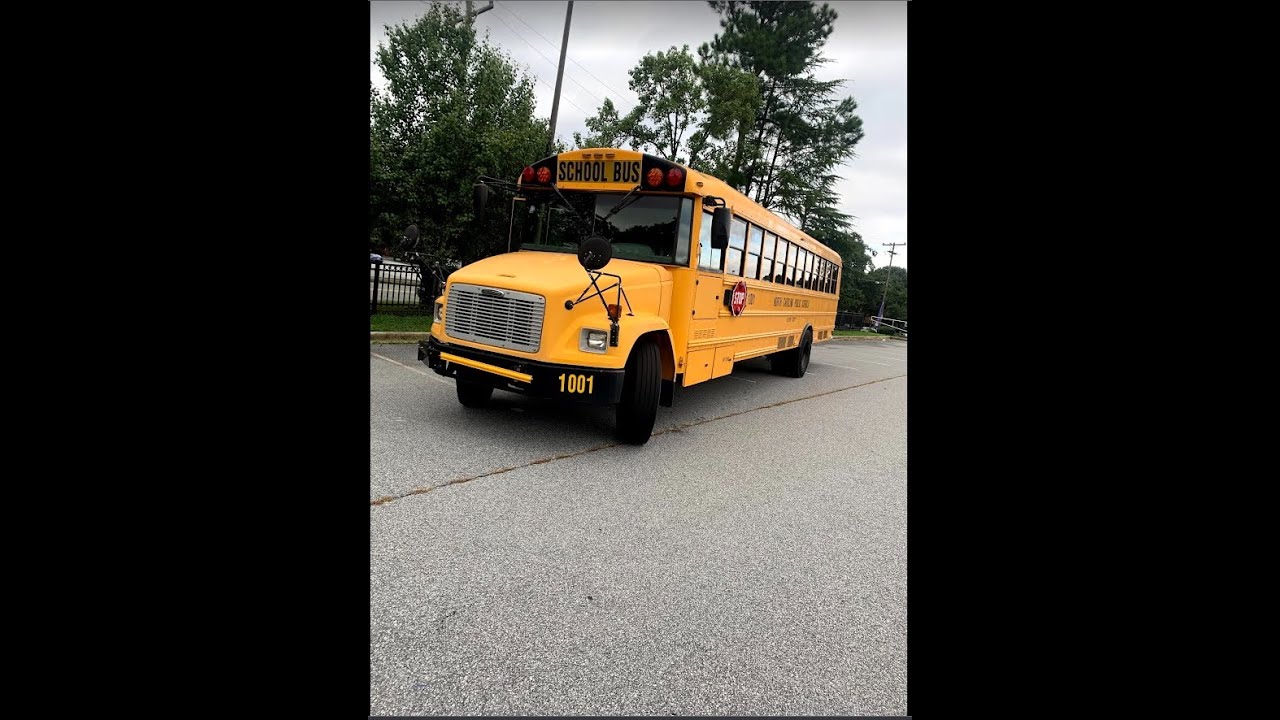 2006 Thomas FS-65 Bus 1001 Quick Ride (Rainy Day Again) - YouTube