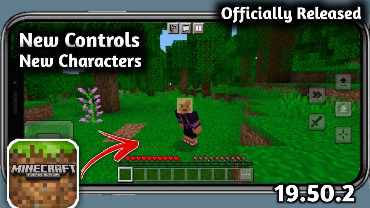Minecraft PE Latest 19.50.2 Officially Released || New Controls and ...