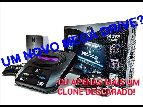 UM NOVO MEGA DRIVE novo clone do mega drive - YouTube