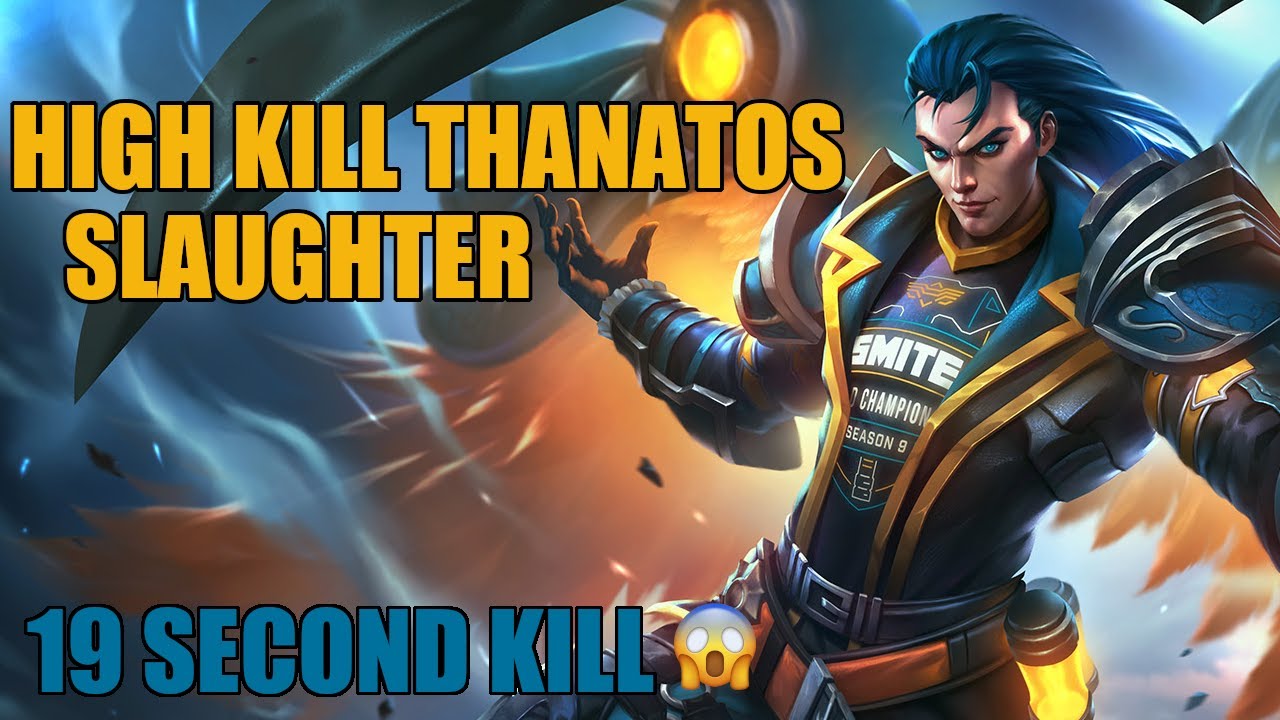 High Kill Thanatos Slaughter #smite #gaming #smitegame - YouTube