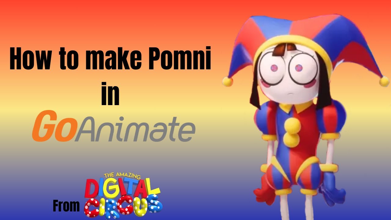 Pomni in Comedy world/Goanimate/Flashthemes + How To make Pomni in ...