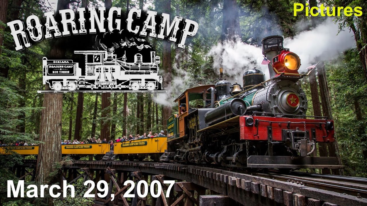Roaring Camp & Big Trees Narrow Gauge Railroad Felton CA. USA 2007 ...