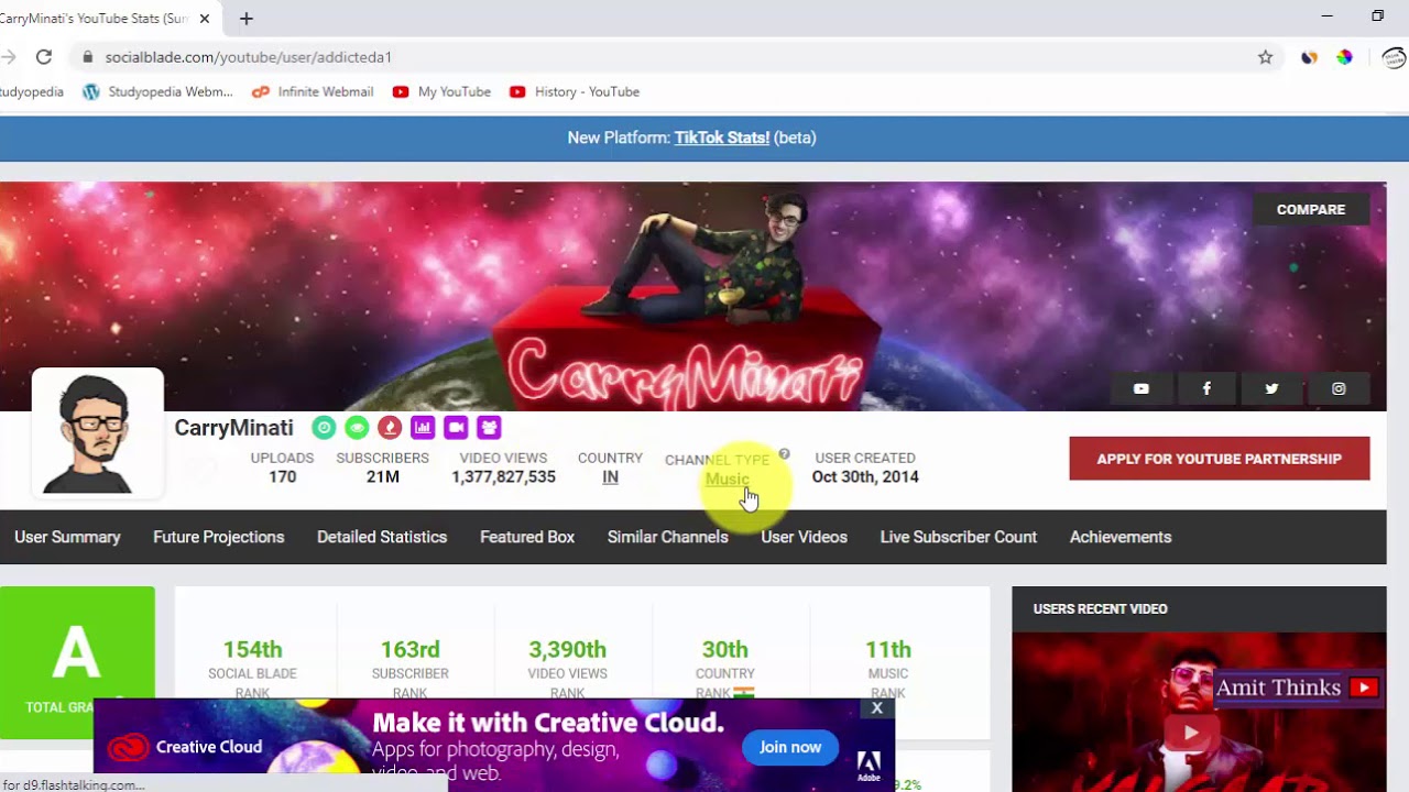 How to check Analytics of any YouTube Channel - YouTube