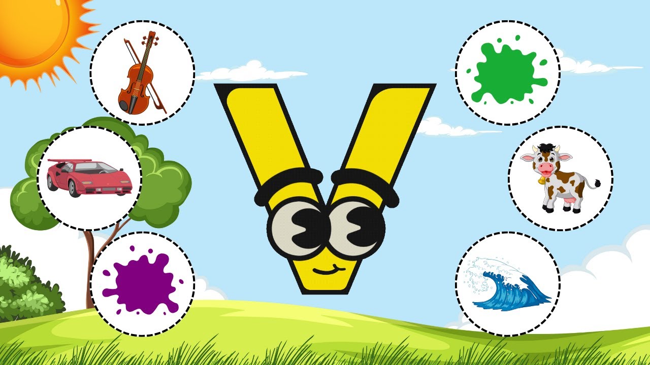 [ALPHABET] La Lettre V - YouTube