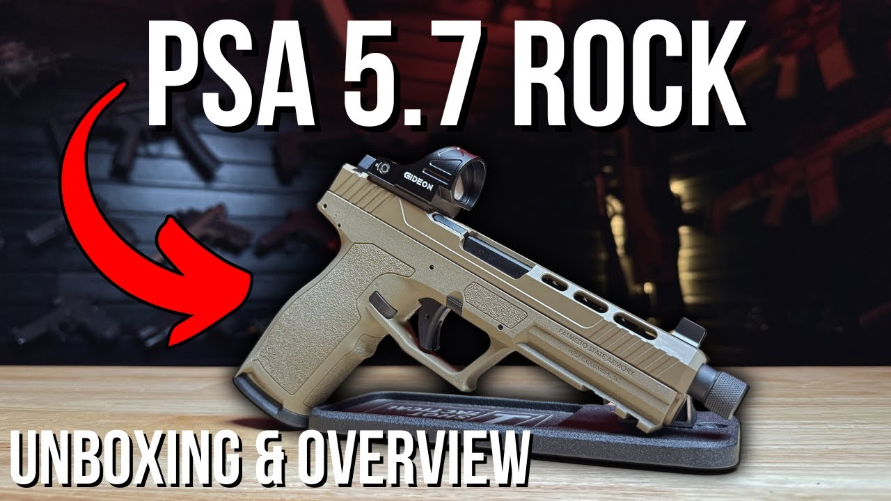 PSA 5.7 Rock - Unboxing & Overview - YouTube