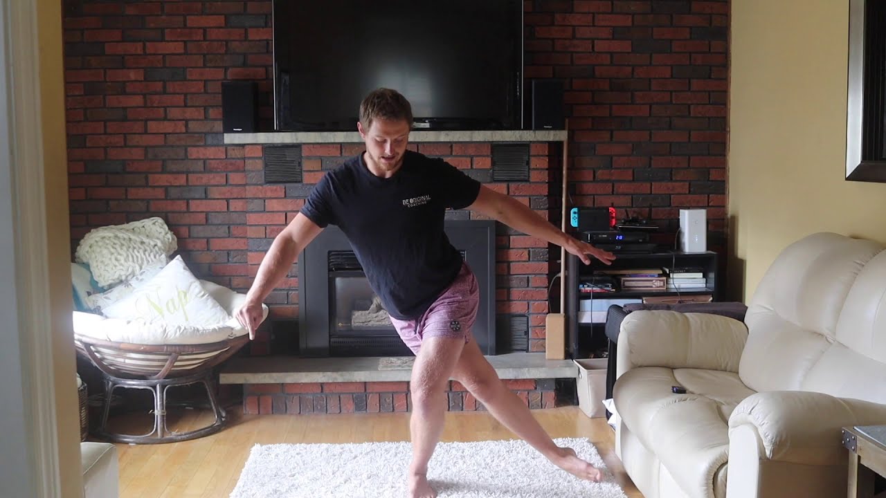 Single Leg Clock Drill Level 1 - YouTube