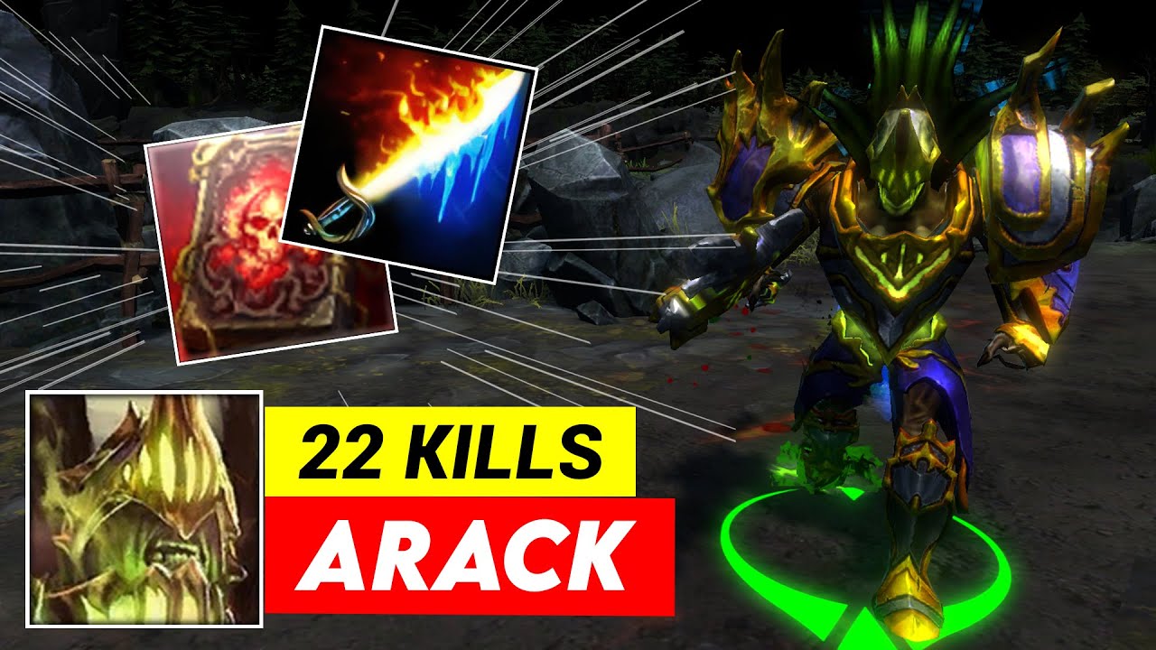 HoN Lord Salforis - Arack 1764 MMR MVP - YouTube