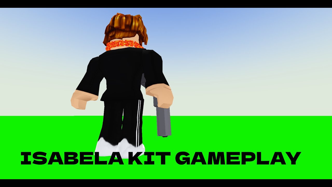 PLAYING ROBLOX BEDWARS USING THE NEW KIT ISABELA - YouTube