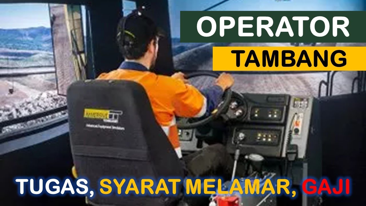 Apa itu Operator Tambang - YouTube