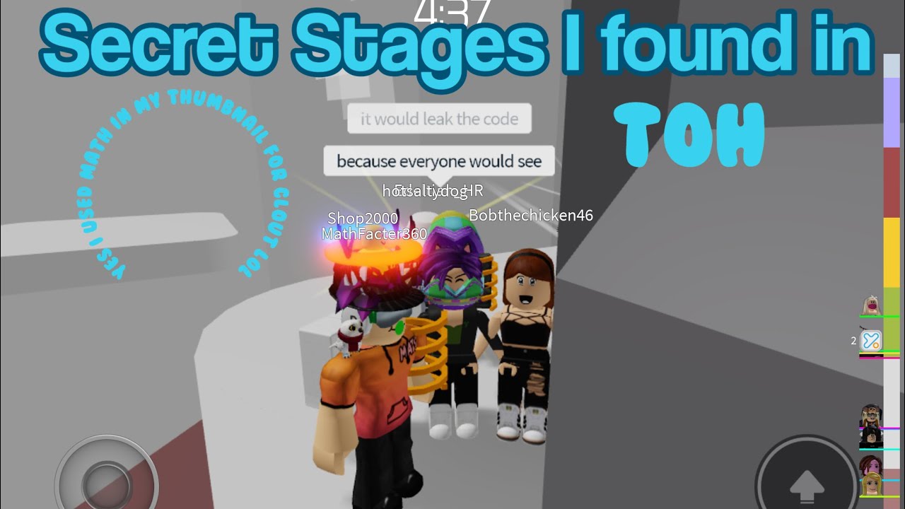 Secret Stages I found in TOH (not all but most of them) - YouTube