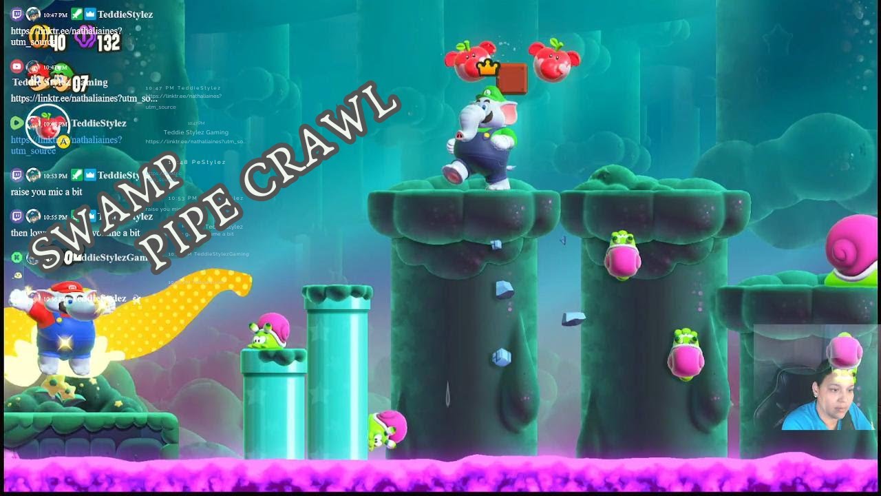 Super Mario Wonder: Swamp Pipe Crawl - YouTube