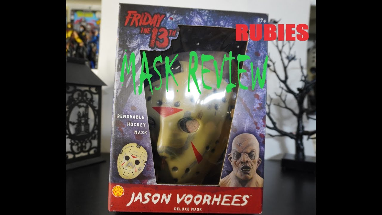 NEW RUBIES FRIDAY THE 13TH PT 3 JASON VOOHEES DELUXE MASK UNBOXING AND ...