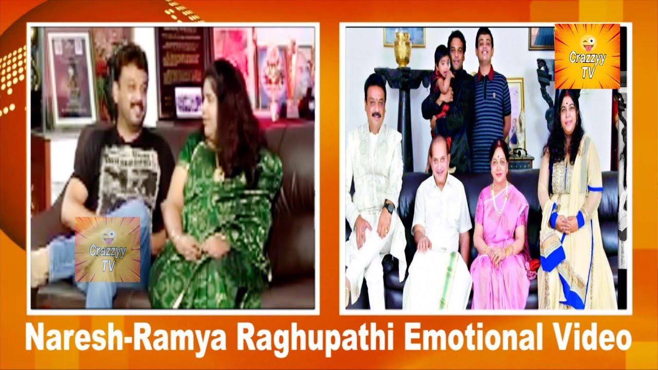 Emotional Video | Actor Naresh-Ramya Raghupathi Video | Crazzyy TV ...