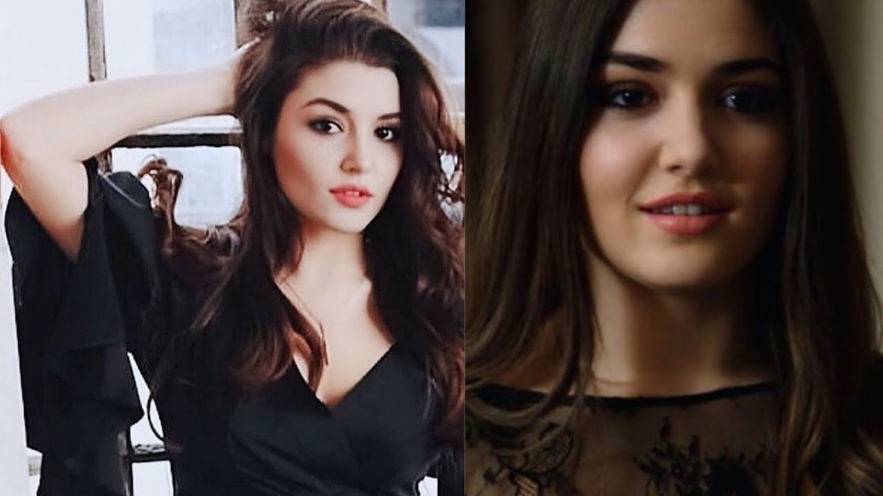 Hayat in black Looks stunning|Hande in black dresses - YouTube