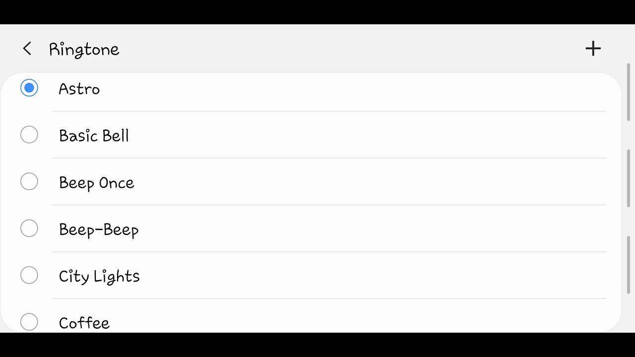 All my ringtones On my s9(With Verizon wireless airwaves ringtone ...