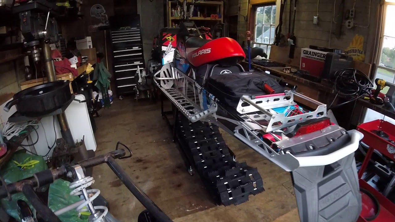 Polaris Pro-Ride RMK Track Replacement 4 of 14 - YouTube