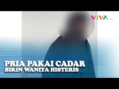 Pria Menyamar Gunakan Cadar untuk Ikuti Wanita Ini ke Toilet