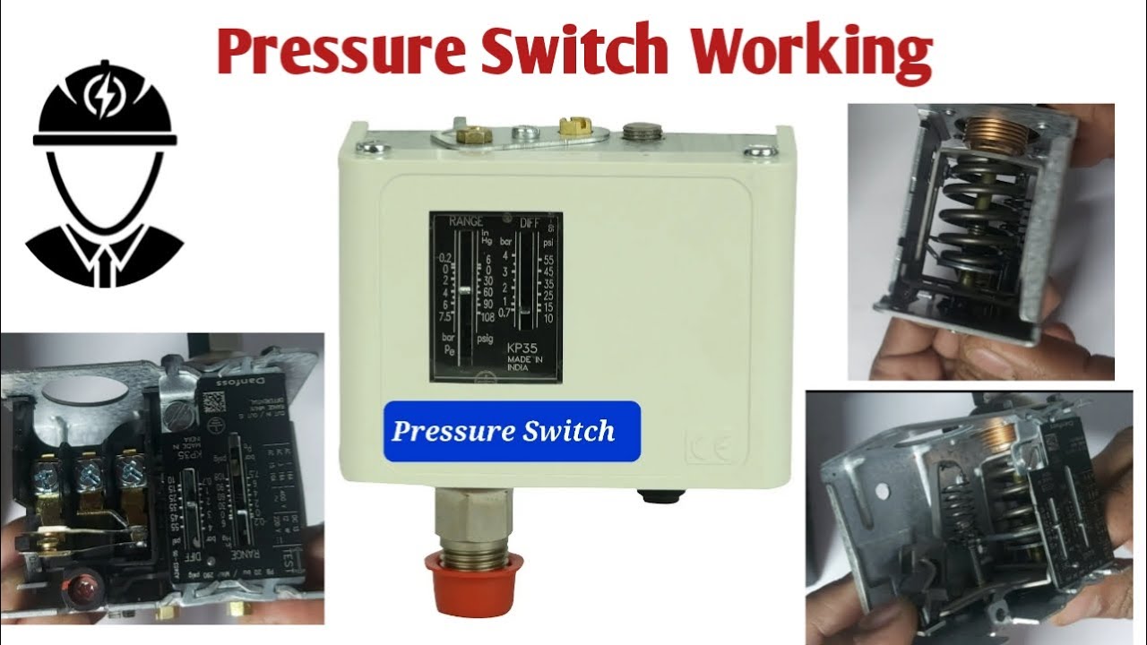 Pressure Switch Working | Pressure Switch Connection | Mechanical ...