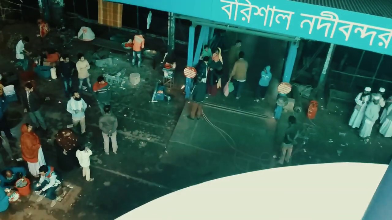 Barisal to Dhaka | Time lapse | in the launch - YouTube