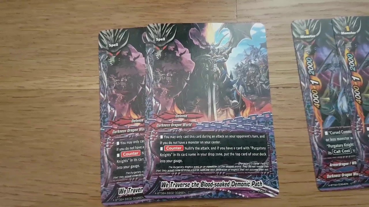 Purgatory knights deck ( Crafted ) - YouTube