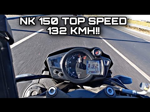 CF MOTO NK150 TOP SPEED!! 132 KMH!! Motovlog