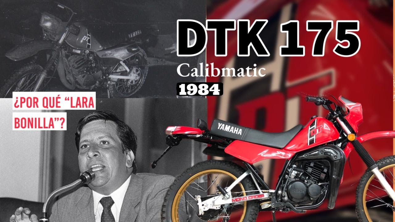 DTK 175 La MOTO usada en el magnicidio al exministro Rodrigo Lara ...