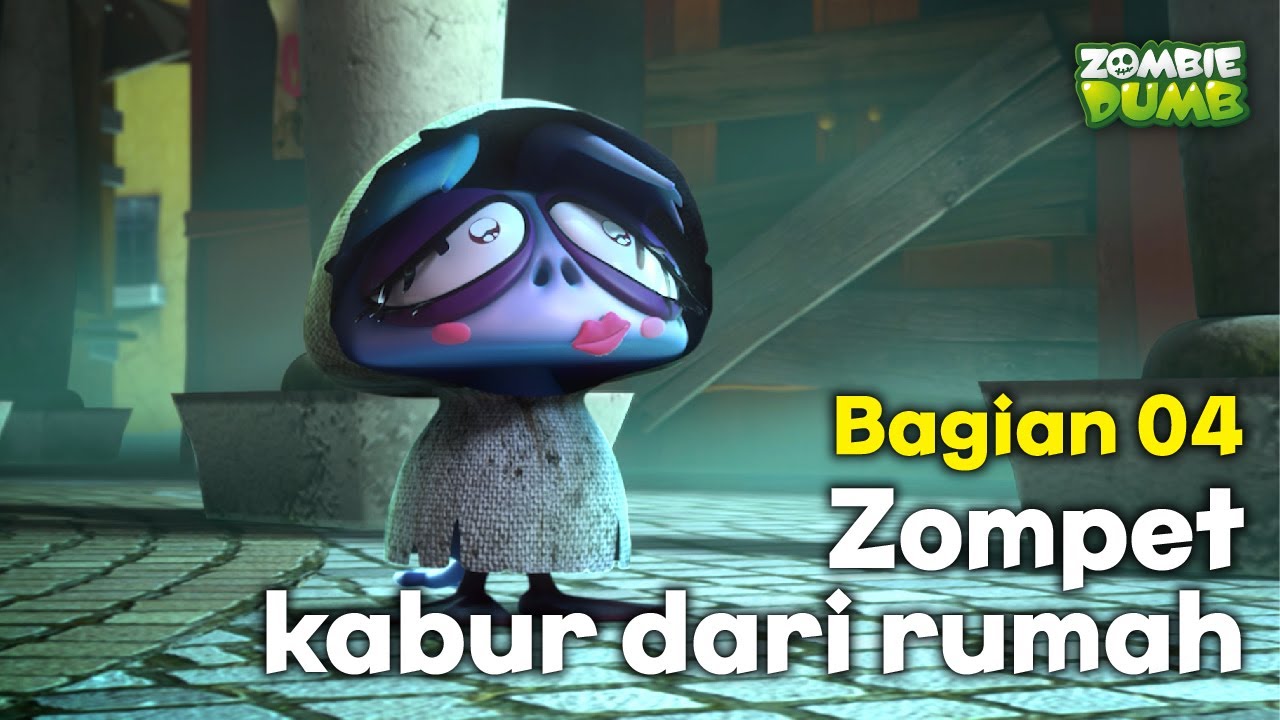 Zombiedumb Musim 1 Bagian 04 | Zompet kabur dari rumah | Indonesia ...