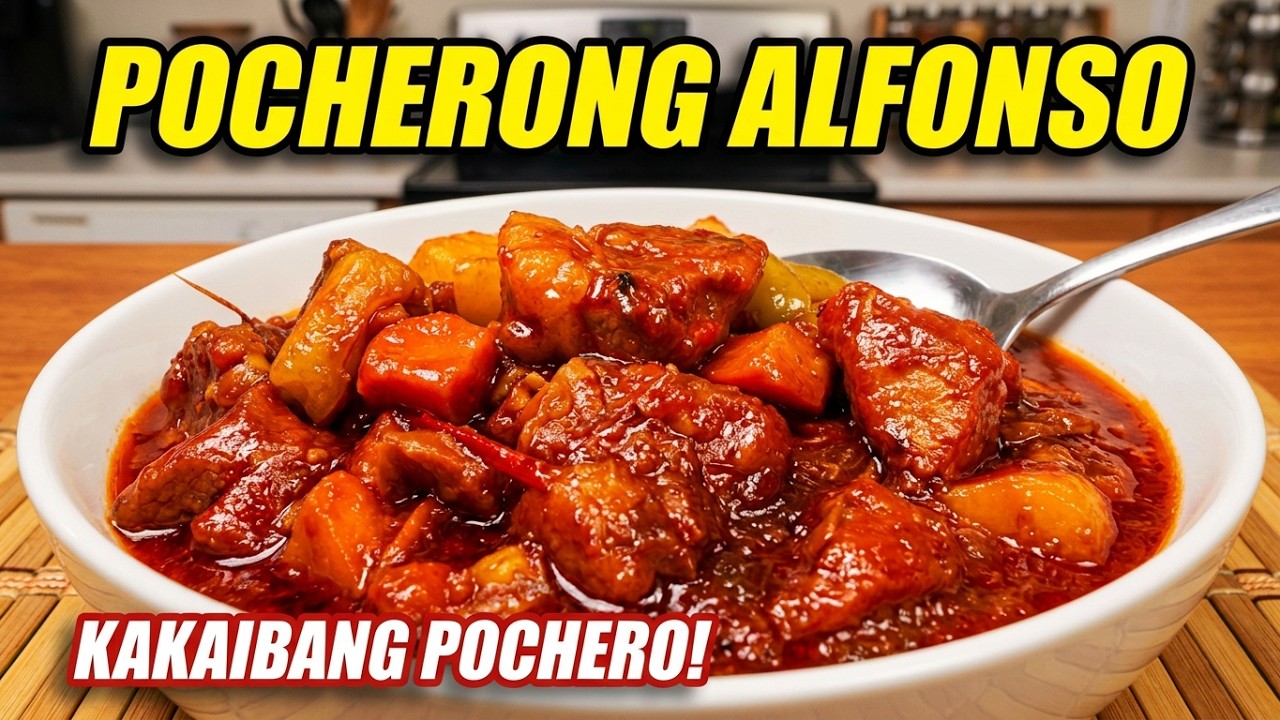 POCHERONG ALFONSO 🥘 KAKAIBANG LUTO NG POCHERO NG MGA TAGA ALFONSO ...