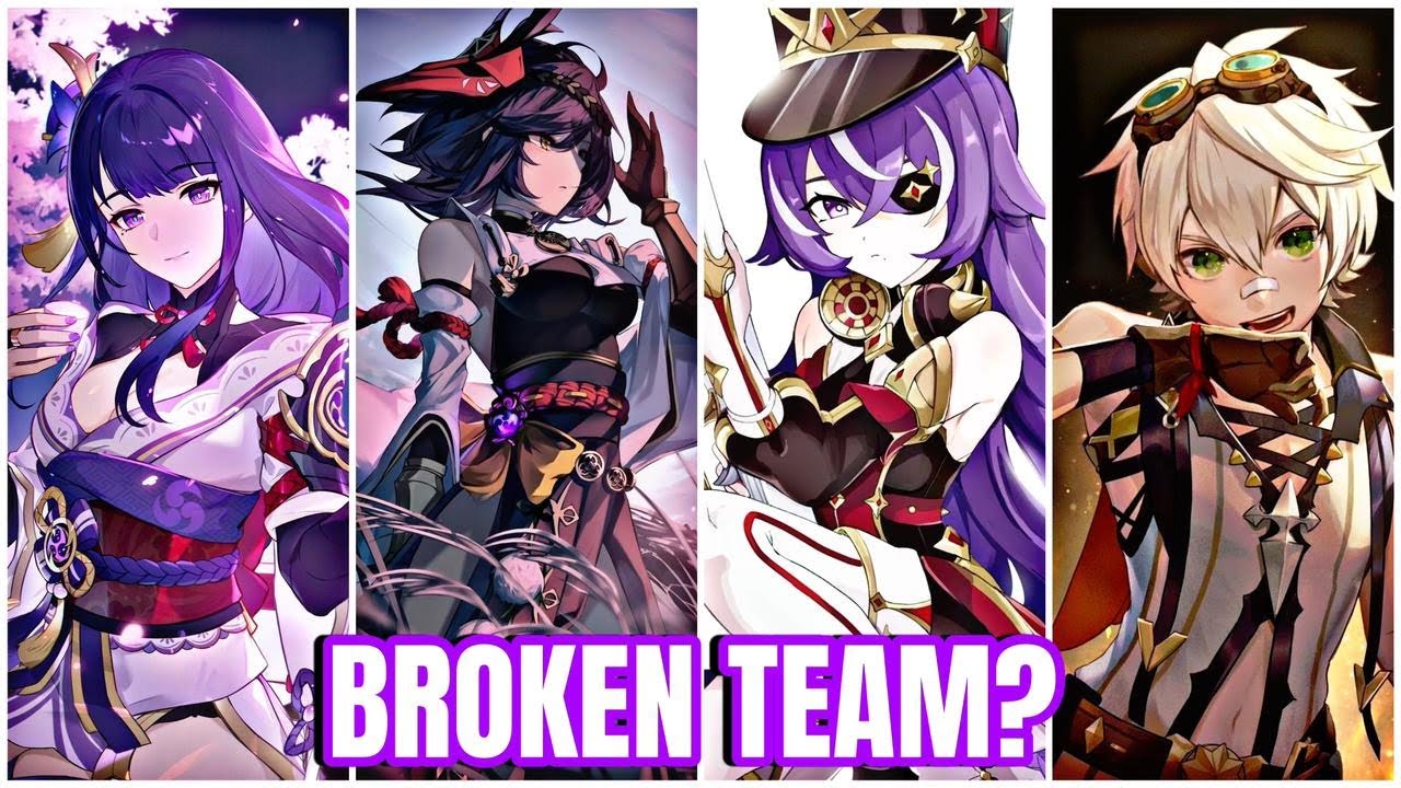 Raiden New Broken Team Even Better Then Raiden National [ Genshin ...