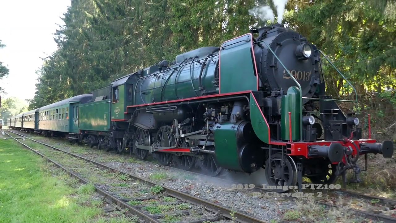 SNCB 29013 Festival Vapeur 2019 - YouTube