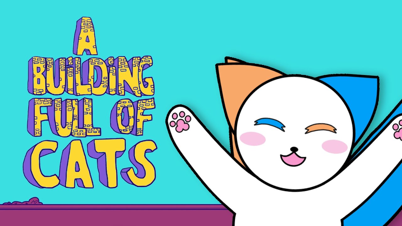 【A Building Full of Cats, Art】Cats & Kats - YouTube
