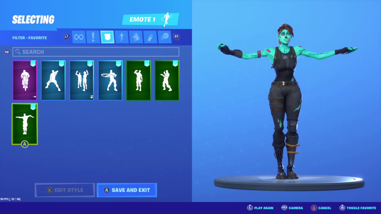 Fortnite | ghoul trooper Dancing all the dances of the battle pass ...