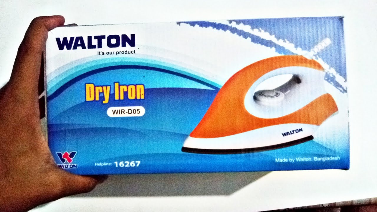 Walton WIR-D05 Dry Iron Unboxing & Full Review | Walton Product 2019 ...