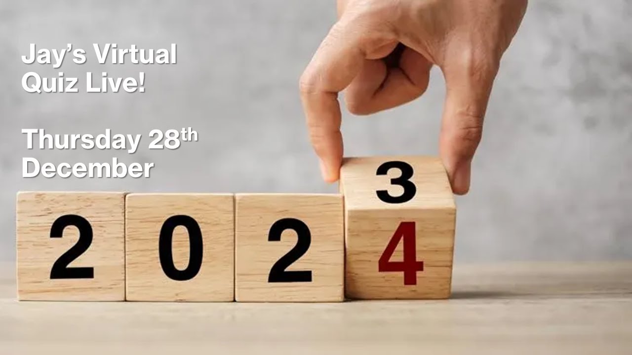 Virtual Pub Quiz, Live! Thursday 28th December - YouTube